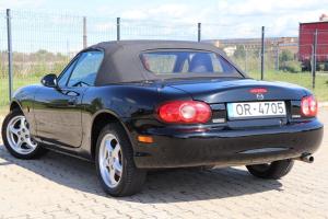 Melns Mazda MX-5 2002 Rīga, ar dzinēja tilpumu 1.60 L un nobraukumu 164 tūkst. km par 4250 €, foto 14 vietnē AUTOMOTO.COM.LV