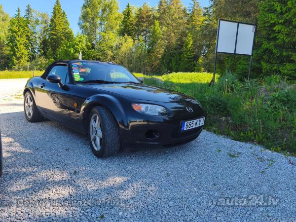 Melns Mazda MX-5 2007 Tallina, ar dzinēja tilpumu 2.00 L un nobraukumu 251 tūkst. km par 8500 €, foto 1 vietnē AUTOMOTO.COM.LV