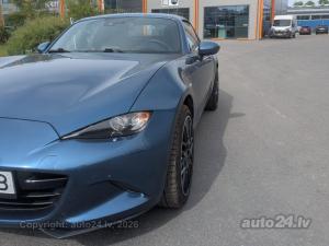 Blue Mazda MX-5 2019 in Tallinn, with an engine capacity of 2.00 L and mileage of 50 thousand km for 26500 €, photo  on AUTOMOTO.COM.LV