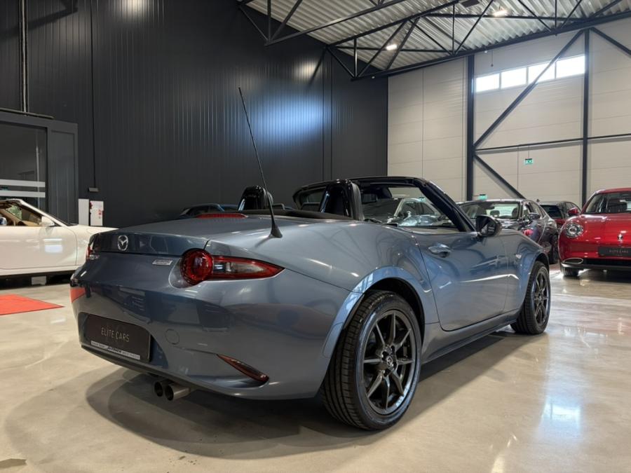 Blue Mazda MX-5 2017 in Riga, with an engine capacity of 1.50 L and mileage of 12 thousand km for 22990 €, photo 1 on AUTOMOTO.COM.LV