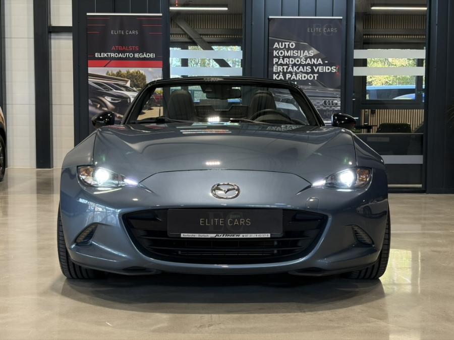 Blue Mazda MX-5 2017 in Riga, with an engine capacity of 1.50 L and mileage of 12 thousand km for 22990 €, photo 20 on AUTOMOTO.COM.LV