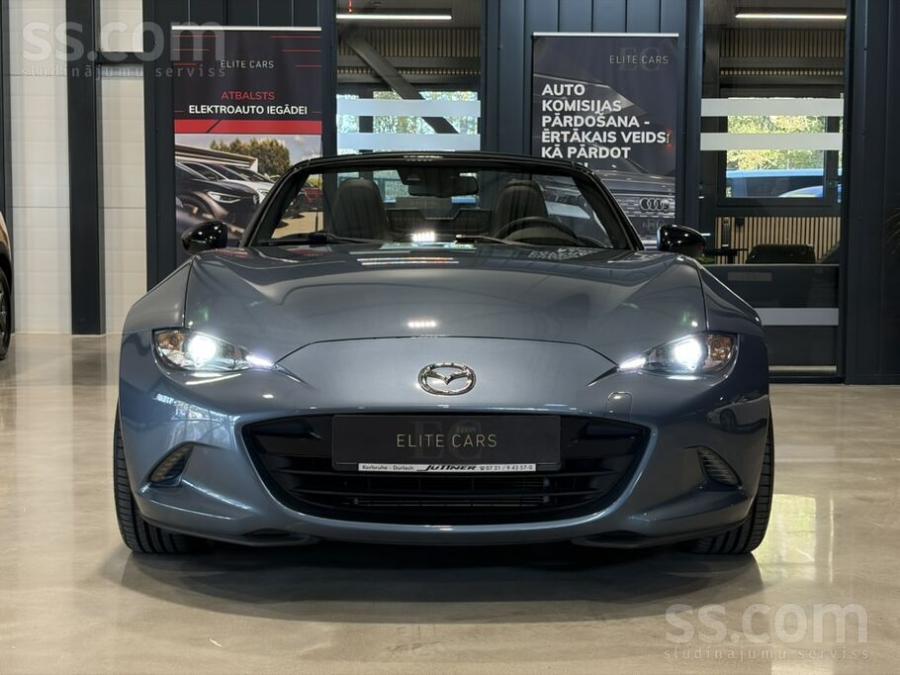 Blue Mazda MX-5 2017 in Riga, with an engine capacity of 1.50 L and mileage of 12 thousand km for 22990 €, photo 21 on AUTOMOTO.COM.LV