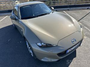 Brown Mazda MX-5 2023 in Riga, with an engine capacity of 2.00 L and mileage of 16 thousand km for 31900 €, photo 16 on AUTOMOTO.COM.LV