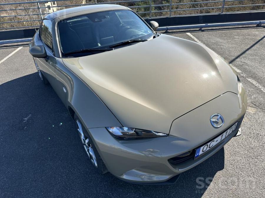 Brown Mazda MX-5 2023 in Riga, with an engine capacity of 2.00 L and mileage of 16 thousand km for 31900 €, photo 16 on AUTOMOTO.COM.LV