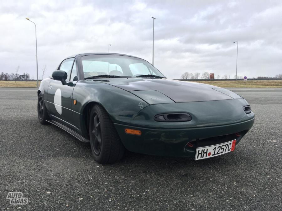 Mazda MX-5 1994 in Vilnius, with an engine capacity of 1.80 L and mileage of 230 thousand km for 7200 €, photo 15 on AUTOMOTO.COM.LV