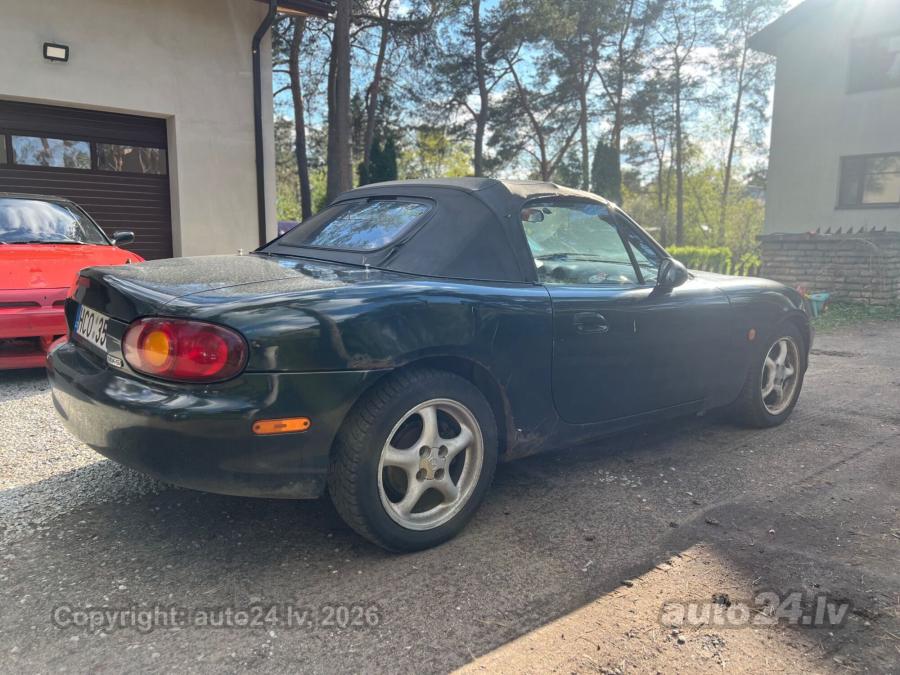 Mazda MX-5 1999 in Tallinn, with an engine capacity of 1.60 L and mileage of 203 thousand km for 1999 €, photo 1 on AUTOMOTO.COM.LV