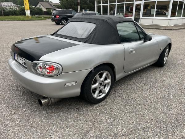 Mazda MX-5 2001 Jurbarkas, ar dzinēja tilpumu 1.60 L un nobraukumu 200 tūkst. km par 2550 €, foto 4 vietnē AUTOMOTO.COM.LV