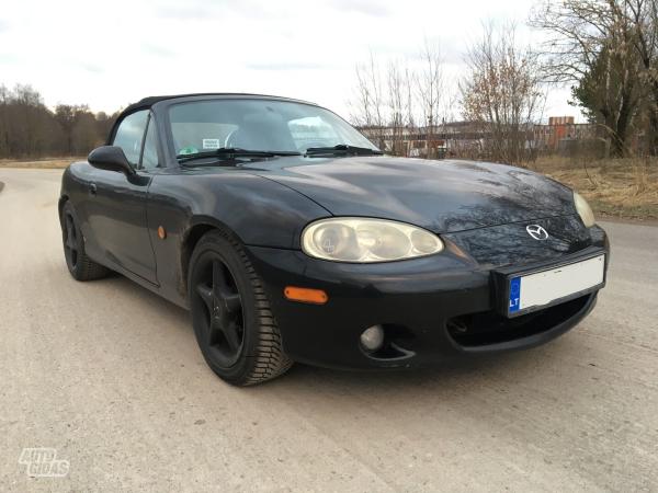 Mazda MX-5 2001 Viļņa vietnē Mazda MX-5 2001 Viļņa, ar dzinēja tilpumu 1.90 L un nobraukumu 212 tūkst. km par 16200 €, foto 11 vietnē AUTOMOTO.COM.LV