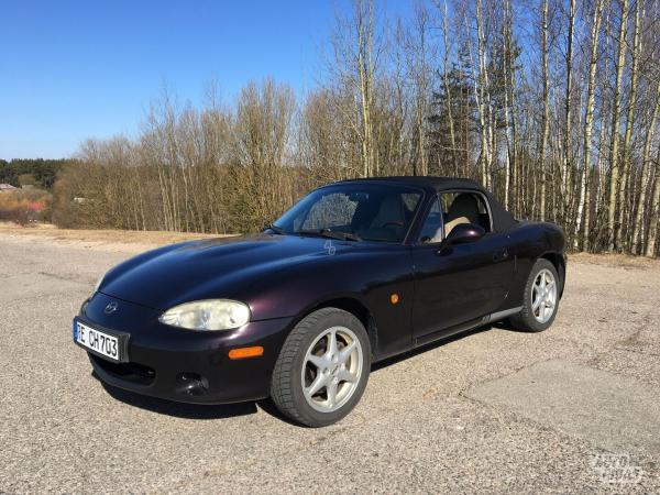 Mazda MX-5 2003 Viļņa, ar dzinēja tilpumu 1.60 L un nobraukumu 310 tūkst. km par 2400 €, foto 5 vietnē AUTOMOTO.COM.LV