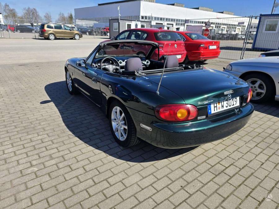 Зеленый Мазда МХ-5 1999 в Мариямполе, объемом двигателя 1.60 л и пробегом 230 тыс. км за 3700 €, фото 5 на AUTOMOTO.COM.LV