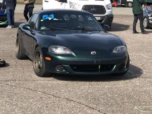 Green Mazda MX-5 2000 in Vilnius, with an engine capacity of 1.84 L and mileage of 216 thousand km for 5500 €, photo 3 on AUTOMOTO.COM.LV