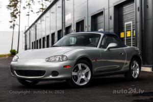 Grey Mazda MX-5 2003 in Tallinn, with an engine capacity of 1.60 L and mileage of 158 thousand km for 6790 €, photo  on AUTOMOTO.COM.LV