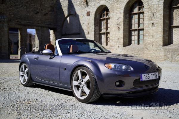 Grey Mazda MX-5 2006 in Tallinn, with an engine capacity of 2.00 L and mileage of 253 thousand km for 8500 €, photo 1 on AUTOMOTO.COM.LV