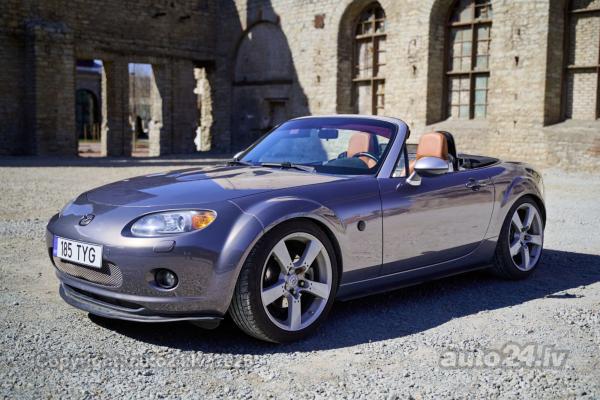 Grey Mazda MX-5 2006 in Tallinn, with an engine capacity of 2.00 L and mileage of 253 thousand km for 8500 €, photo 2 on AUTOMOTO.COM.LV
