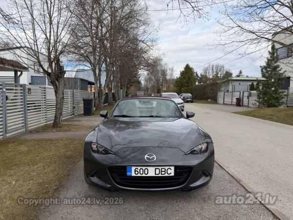 Pelēks Mazda MX-5 2018 Tartu, ar dzinēja tilpumu 2.00 L un nobraukumu 60 tūkst. km par 18900 €, foto  vietnē AUTOMOTO.COM.LV