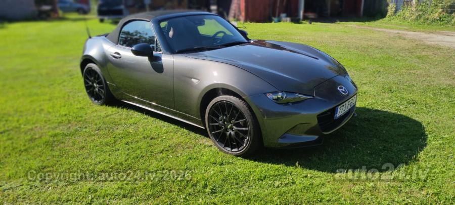 Grey Mazda MX-5 2020 in Tallinn, with an engine capacity of 2.00 L and mileage of 15 thousand km for 22000 €, photo 4 on AUTOMOTO.COM.LV