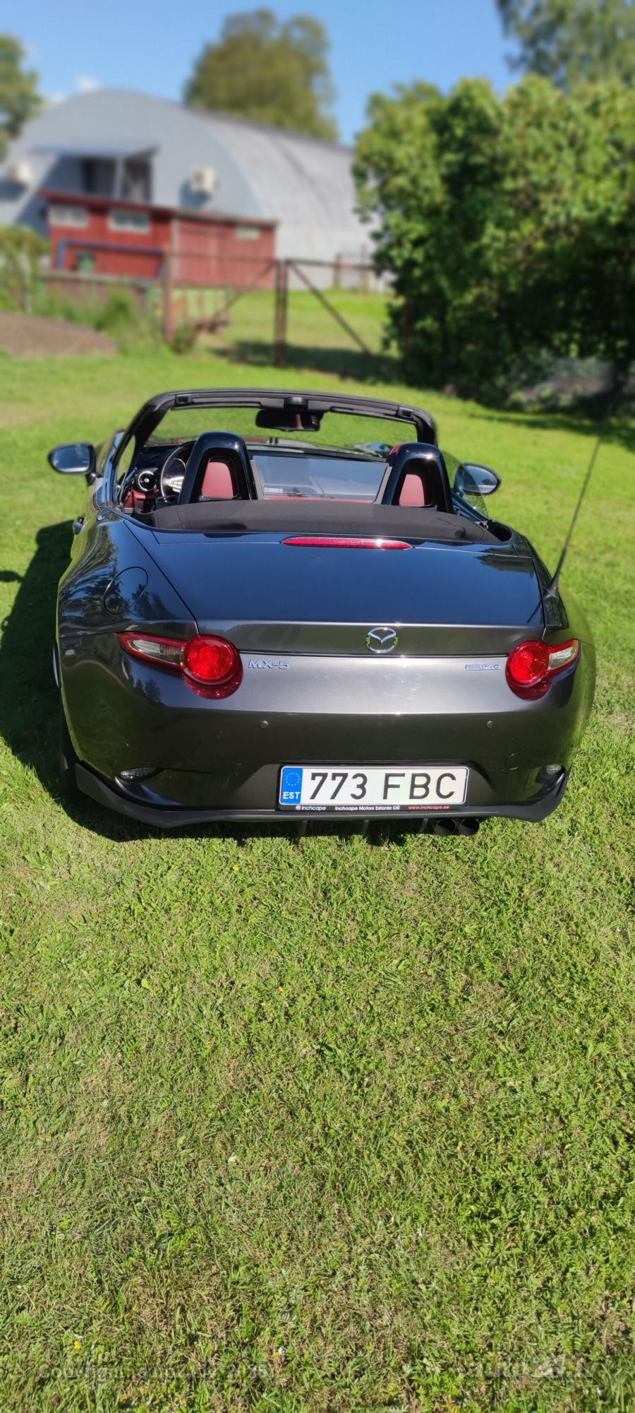 Grey Mazda MX-5 2020 in Tallinn, with an engine capacity of 2.00 L and mileage of 15 thousand km for 22000 €, photo 12 on AUTOMOTO.COM.LV