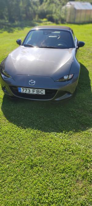 Grey Mazda MX-5 2020 in Tallinn, with an engine capacity of 2.00 L and mileage of 15 thousand km for 22000 €, photo 13 on AUTOMOTO.COM.LV