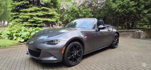 Pelēks Mazda MX-5 2021 Klaipėda, ar dzinēja tilpumu 2.00 L un nobraukumu 17 tūkst. km par 18400 €, foto  vietnē AUTOMOTO.COM.LV