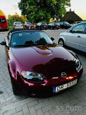 Red Mazda MX-5 2007 in Riga, with an engine capacity of 1.80 L and mileage of 100 thousand km for 5000 €, photo  on AUTOMOTO.COM.LV