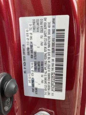 Red Mazda MX-5 2014 in Taurage, with an engine capacity of 2.00 L and mileage of 202 thousand km for 6900 €, photo 17 on AUTOMOTO.COM.LV