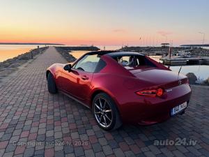 Red Mazda MX-5 2021 in Tallinn, with an engine capacity of 2.00 L and mileage of 37 thousand km for 29500 €, photo 1 on AUTOMOTO.COM.LV