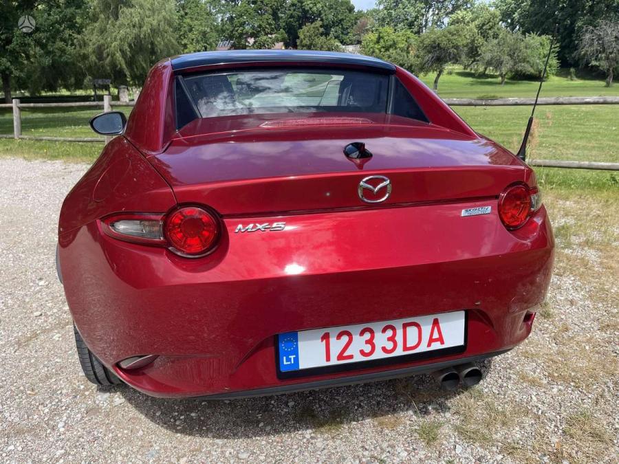 Sarkans Mazda MX-5 2017 Tauragė, ar dzinēja tilpumu 2.00 L un nobraukumu 66 tūkst. km par 14800 €, foto 6 vietnē AUTOMOTO.COM.LV