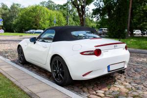 Balts Mazda MX-5 2016 Kauņa, ar dzinēja tilpumu 2.00 L un nobraukumu 72 tūkst. km par 12300 €, foto 7 vietnē AUTOMOTO.COM.LV