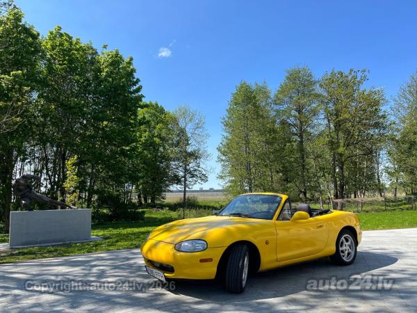 Dzeltens Mazda MX-5 2000 Tallina, ar dzinēja tilpumu 1.60 L un nobraukumu 67 tūkst. km par 6500 €, foto 1 vietnē AUTOMOTO.COM.LV