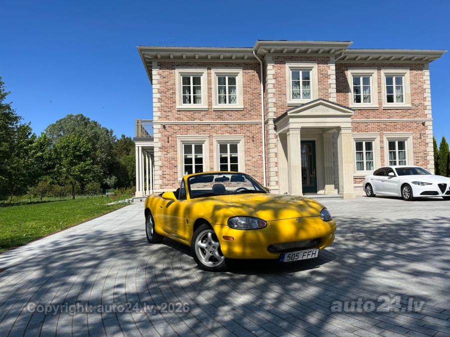 Dzeltens Mazda MX-5 2000 Tallina, ar dzinēja tilpumu 1.60 L un nobraukumu 67 tūkst. km par 6500 €, foto 3 vietnē AUTOMOTO.COM.LV