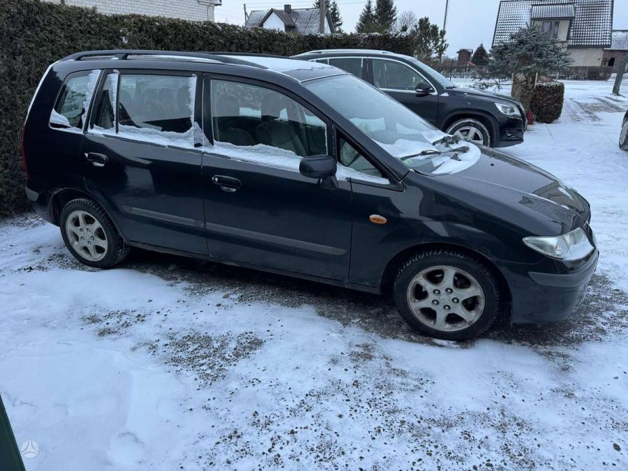 Melns Mazda Premacy 2001 Vilkaviškis, ar dzinēja tilpumu 2.00 L un nobraukumu 385 tūkst. km par 500 €, foto 4 vietnē AUTOMOTO.COM.LV