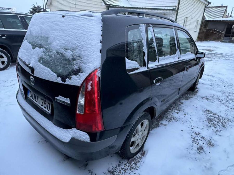 Melns Mazda Premacy 2001 Vilkaviškis, ar dzinēja tilpumu 2.00 L un nobraukumu 385 tūkst. km par 500 €, foto 5 vietnē AUTOMOTO.COM.LV