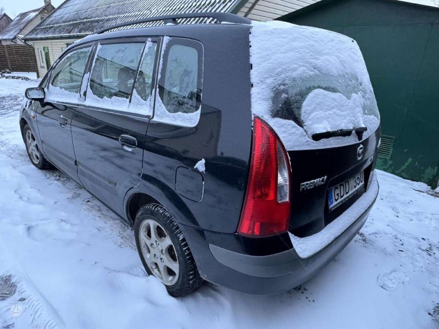 Melns Mazda Premacy 2001 Vilkaviškis, ar dzinēja tilpumu 2.00 L un nobraukumu 385 tūkst. km par 500 €, foto 6 vietnē AUTOMOTO.COM.LV