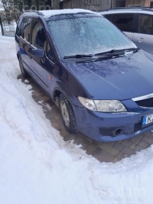 Zils Mazda Premacy 2002 Aizkraukle, ar dzinēja tilpumu 1.80 L un nobraukumu 202 tūkst. km par 1000 €, foto 3 vietnē AUTOMOTO.COM.LV