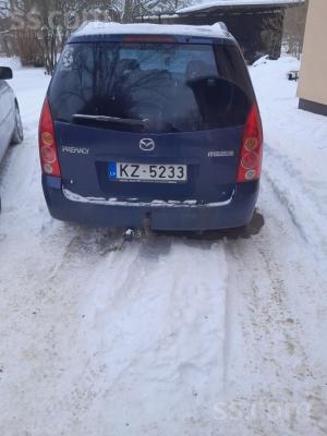 Zils Mazda Premacy 2002 Aizkraukle, ar dzinēja tilpumu 1.80 L un nobraukumu 202 tūkst. km par 1000 €, foto 7 vietnē AUTOMOTO.COM.LV