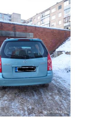 Zils Mazda Premacy 2005 Viļņa, ar dzinēja tilpumu 2.00 L un nobraukumu 7 tūkst. km par 1000 €, foto 3 vietnē AUTOMOTO.COM.LV