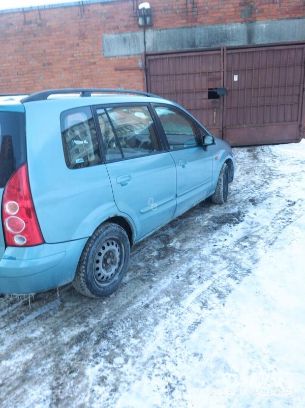 Blue Mazda Premacy 2005 in Vilnius, with an engine capacity of 2.00 L and mileage of 7 thousand km for 1000 €, photo 3 on AUTOMOTO.COM.LV