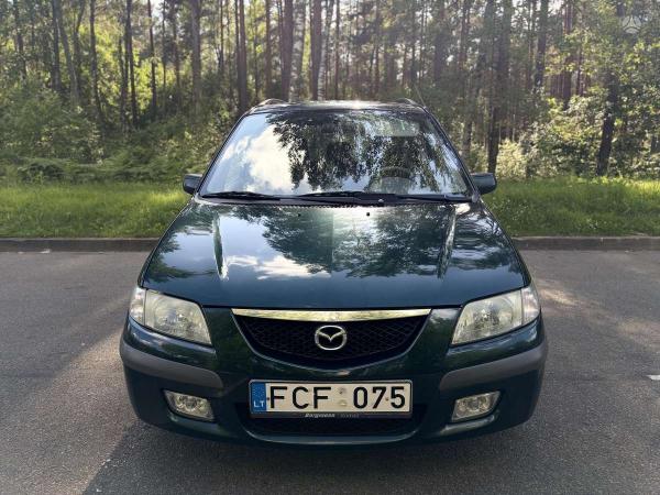 Green Mazda Premacy 2001 in Visaginas, with an engine capacity of 2.00 L and mileage of 276 thousand km for 550 €, photo 2 on AUTOMOTO.COM.LV