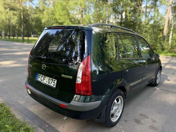 Green Mazda Premacy 2001 in Visaginas, with an engine capacity of 2.00 L and mileage of 276 thousand km for 550 €, photo 8 on AUTOMOTO.COM.LV