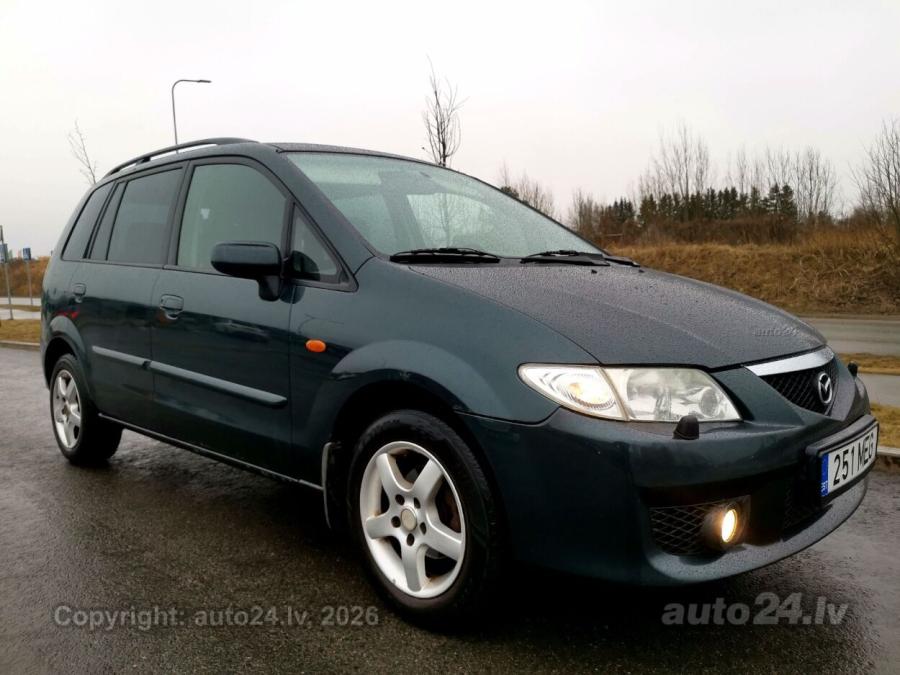 Зеленый Мазда Премаси 2004 в Тарту, объемом двигателя 1.80 л и пробегом 170 тыс. км за 950 €, фото 2 на AUTOMOTO.COM.LV