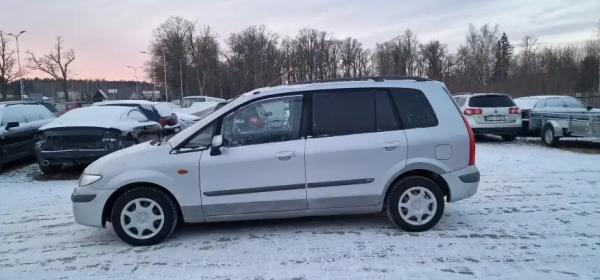 Grey Mazda Premacy 2000 in Valmiera, with an engine capacity of 1.80 L and mileage of 150 thousand km for 900 €, photo 6 on AUTOMOTO.COM.LV