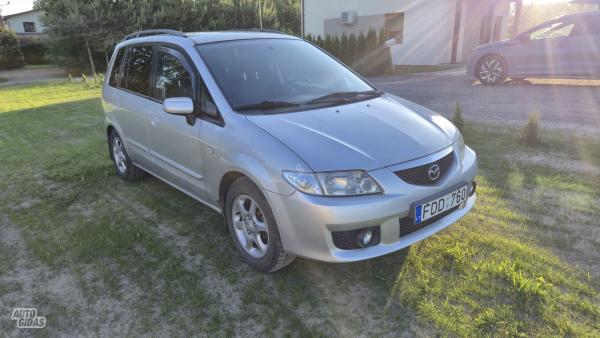 Grey Mazda Premacy 2004 in Kaunas, with an engine capacity of 2.00 L and mileage of 198 thousand km for 950 €, photo 3 on AUTOMOTO.COM.LV