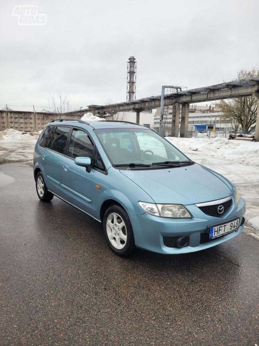 Mazda Premacy 2003 Kauņa, ar dzinēja tilpumu 2.00 L un nobraukumu 300 tūkst. km par 820 €, foto 1 vietnē AUTOMOTO.COM.LV