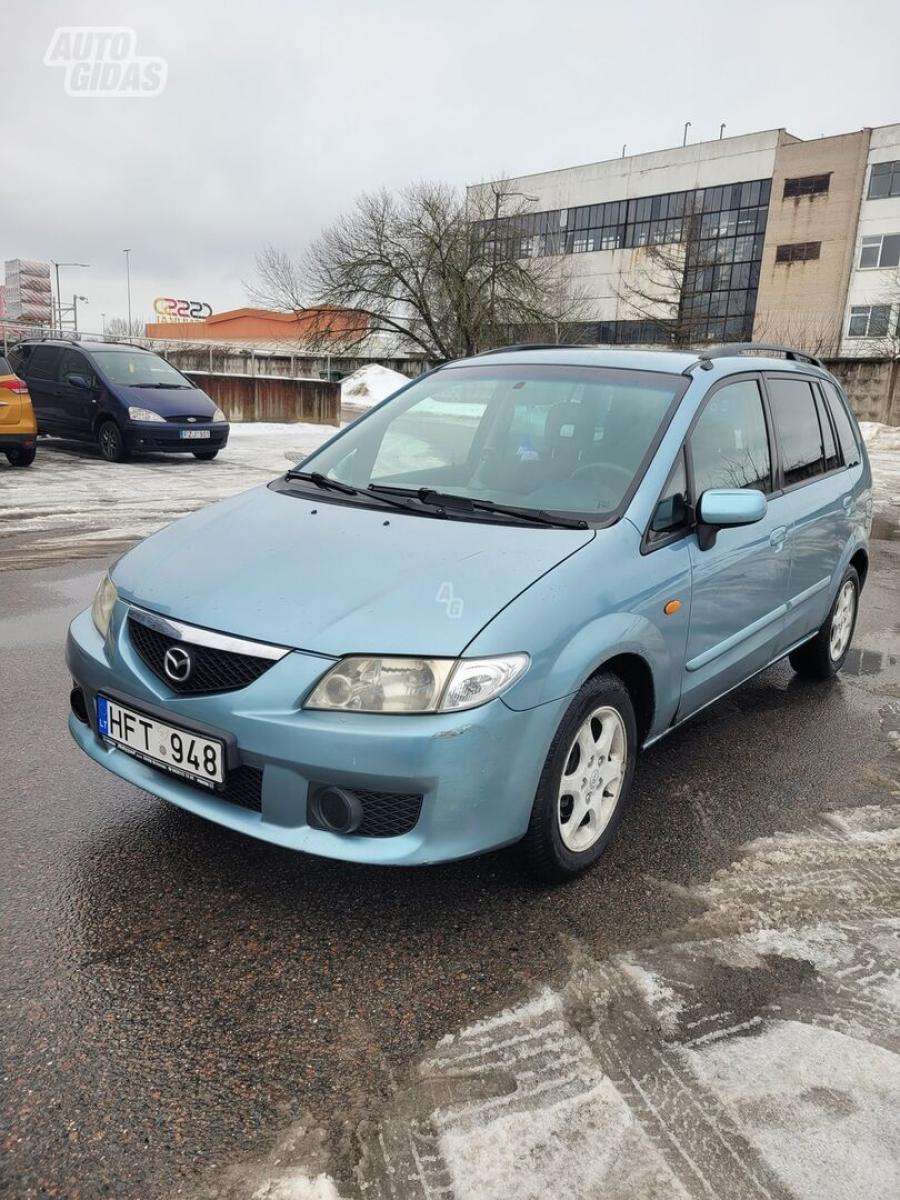 Mazda Premacy 2003 Kauņa, ar dzinēja tilpumu 2.00 L un nobraukumu 300 tūkst. km par 820 €, foto 9 vietnē AUTOMOTO.COM.LV