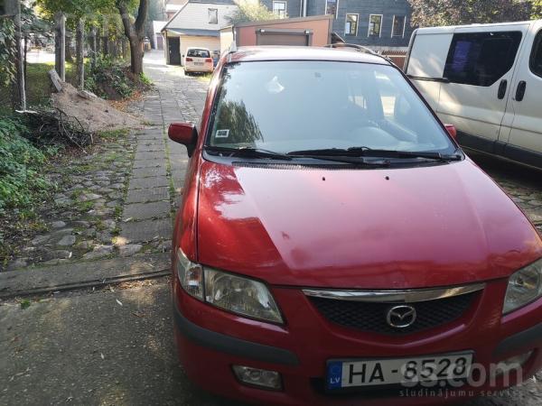 Sarkans Mazda Premacy 2000 Rīga, ar dzinēja tilpumu 1.80 L un nobraukumu 302 tūkst. km par 450 €, foto 1 vietnē AUTOMOTO.COM.LV
