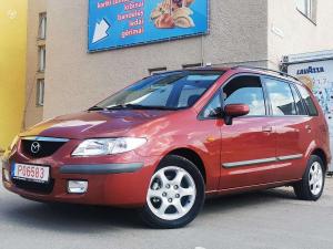 Red Mazda Premacy 2001 in Vilnius, with an engine capacity of 1.80 L and mileage of 137 thousand km for 1880 €, photo 16 on AUTOMOTO.COM.LV
