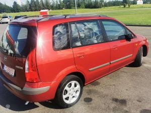 Red Mazda Premacy 2001 in Vilnius, with an engine capacity of 1.80 L and mileage of 137 thousand km for 1880 €, photo 19 on AUTOMOTO.COM.LV