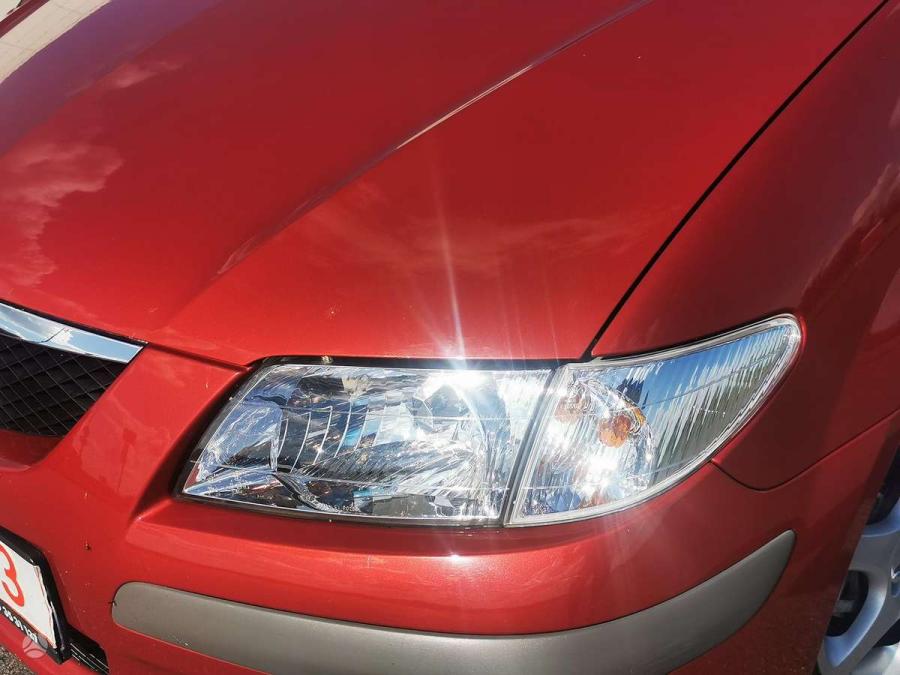 Red Mazda Premacy 2001 in Vilnius, with an engine capacity of 1.80 L and mileage of 137 thousand km for 1880 €, photo 31 on AUTOMOTO.COM.LV