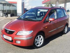 Red Mazda Premacy 2001 in Vilnius, with an engine capacity of 1.80 L and mileage of 137 thousand km for 1880 €, photo 32 on AUTOMOTO.COM.LV