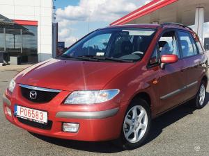 Red Mazda Premacy 2001 in Vilnius, with an engine capacity of 1.80 L and mileage of 137 thousand km for 1880 €, photo 11 on AUTOMOTO.COM.LV